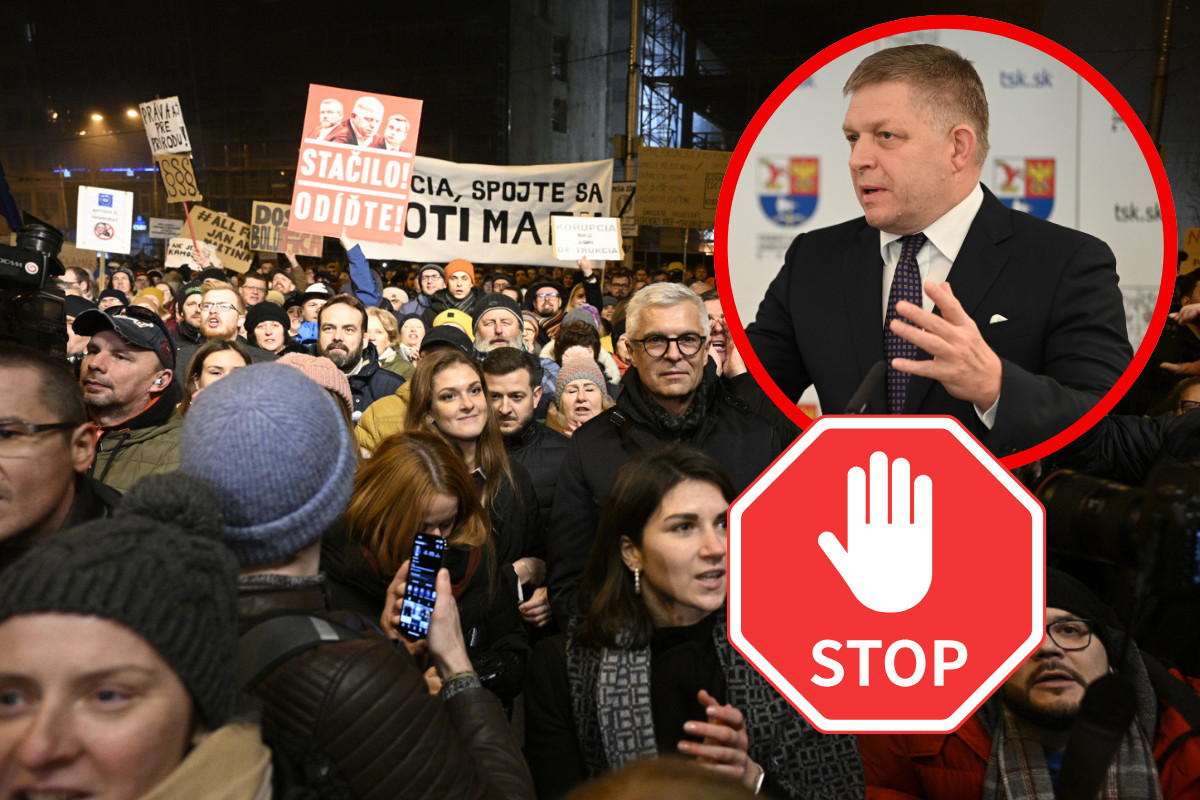 OBROVSKÉ protivládne protesty pokračujú po CELOM Slovensku! Protesty ...