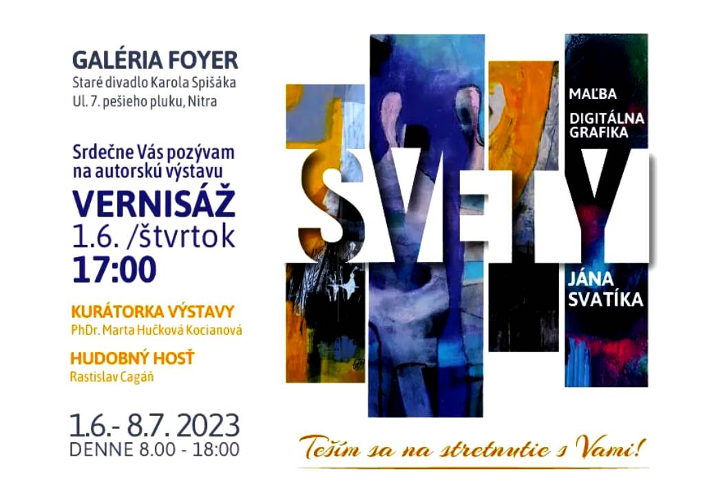 V galérii Starého divadla môžete obdivovať výstavu výtvarníka Jána ...