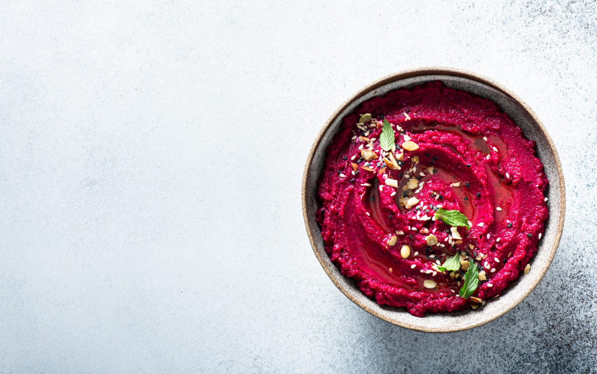 Jednoduchá pomazánka z červenej repy