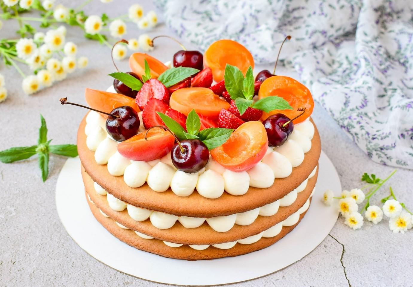 Medová torta s mascarpone krémom - Mňamky-Recepty.sk