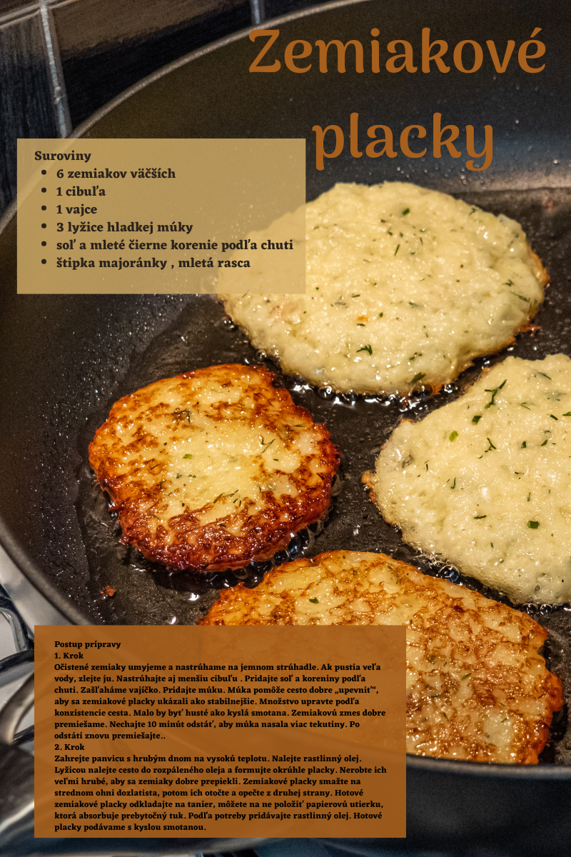 Zemiakové placky - Mňamky-Recepty.sk