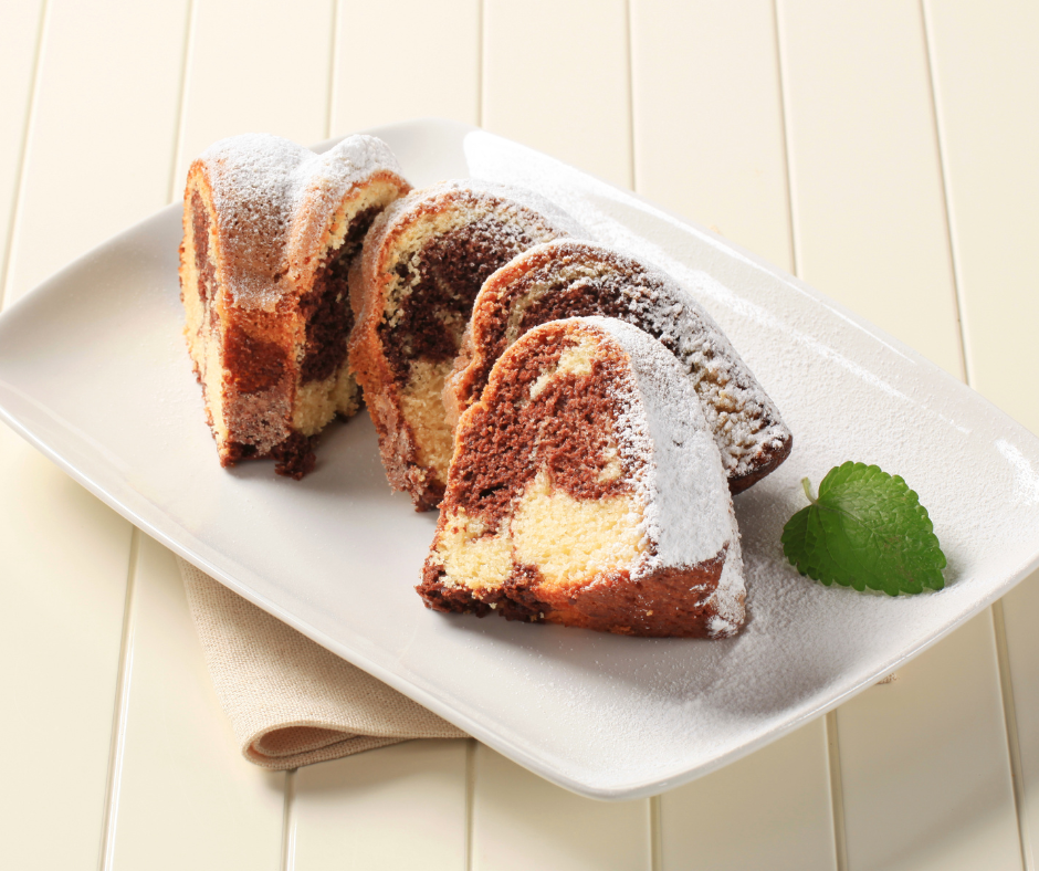 Mramorová bábovka so smotanou - Mňamky-Recepty.sk