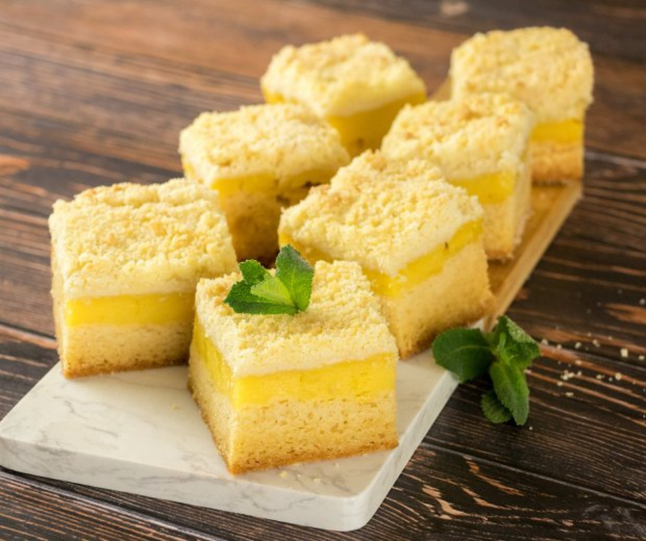 Pudingový koláč s posýpkou - Mňamky-Recepty.sk