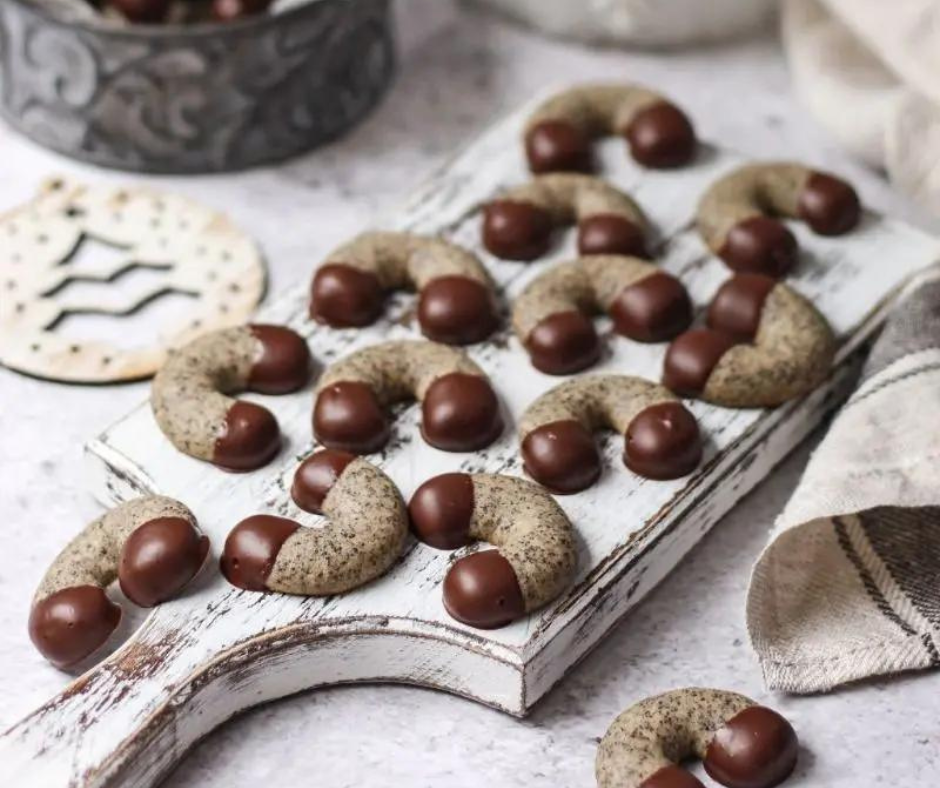 Makové rožky s čokoládou - Mňamky-Recepty.sk