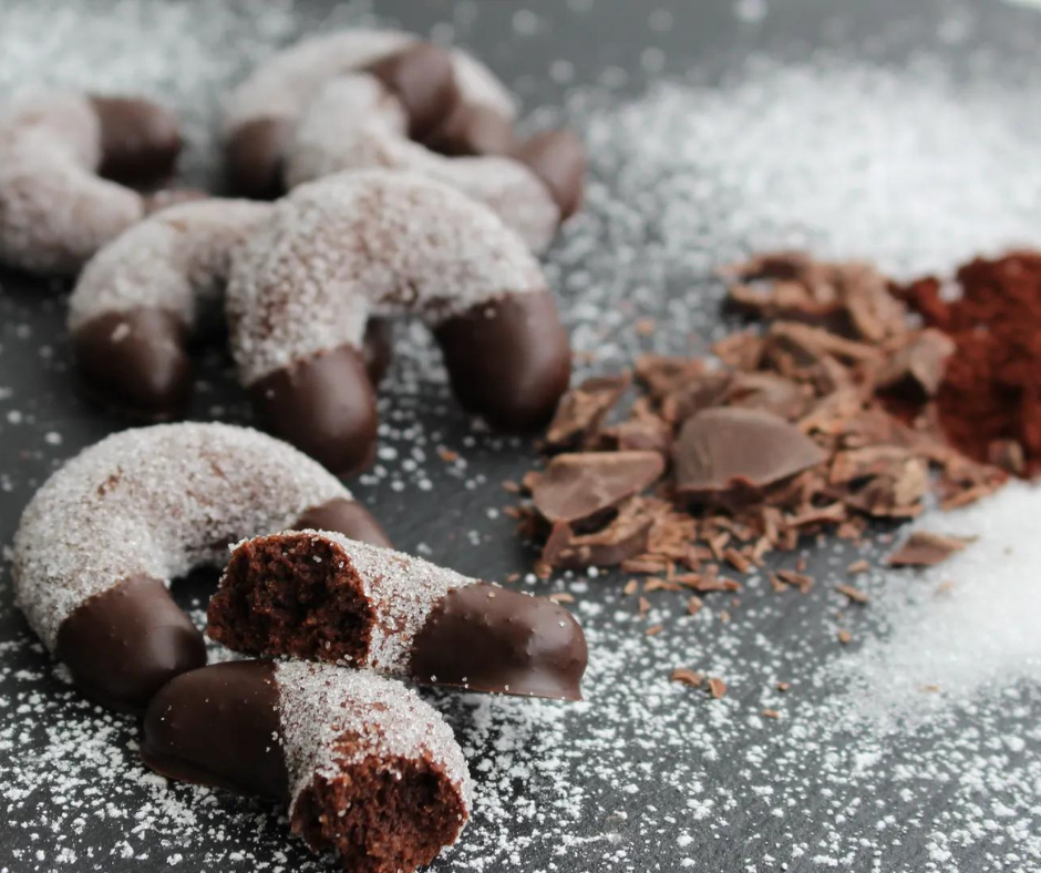 Čokoládové rožky - Mňamky-Recepty.sk