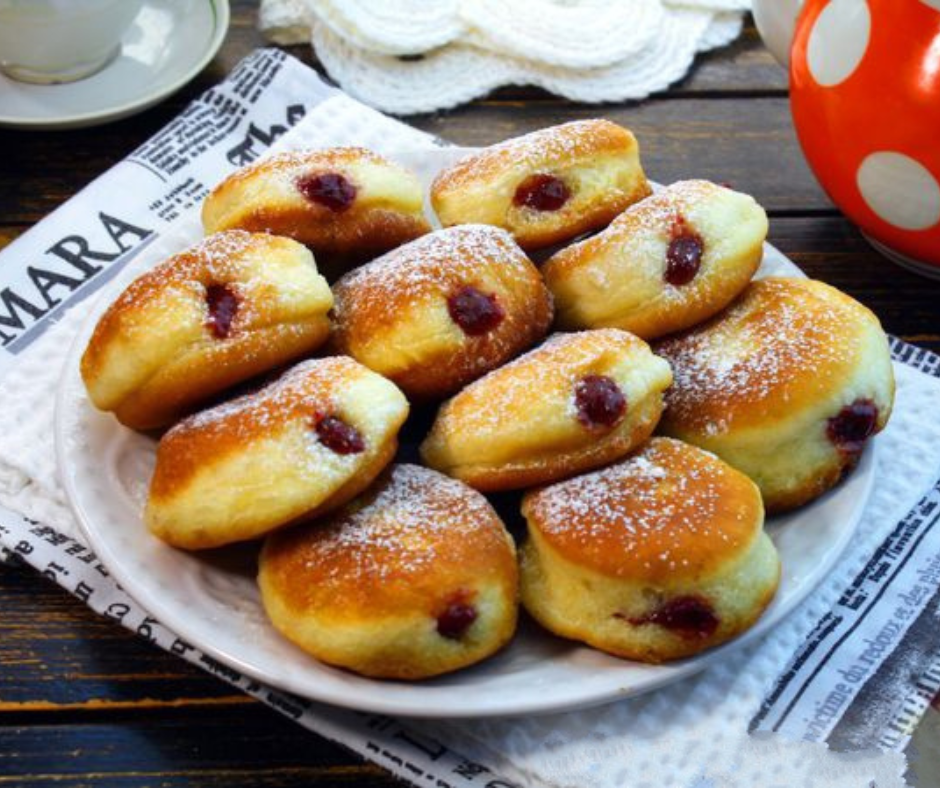 Šišky s džemom - Mňamky-Recepty.sk