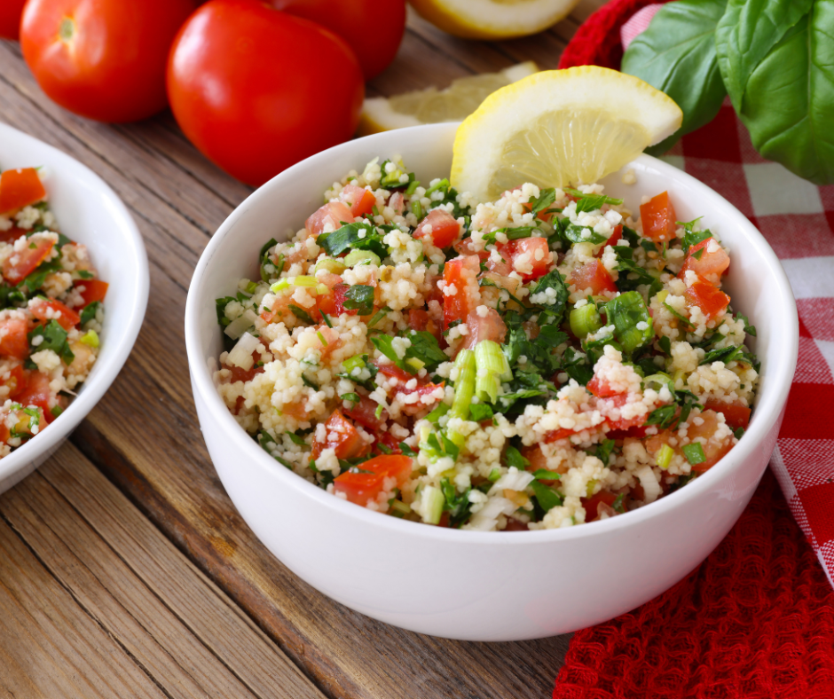 Tabbouleh - libanonský bulgurový šalát - Mňamky-Recepty.sk