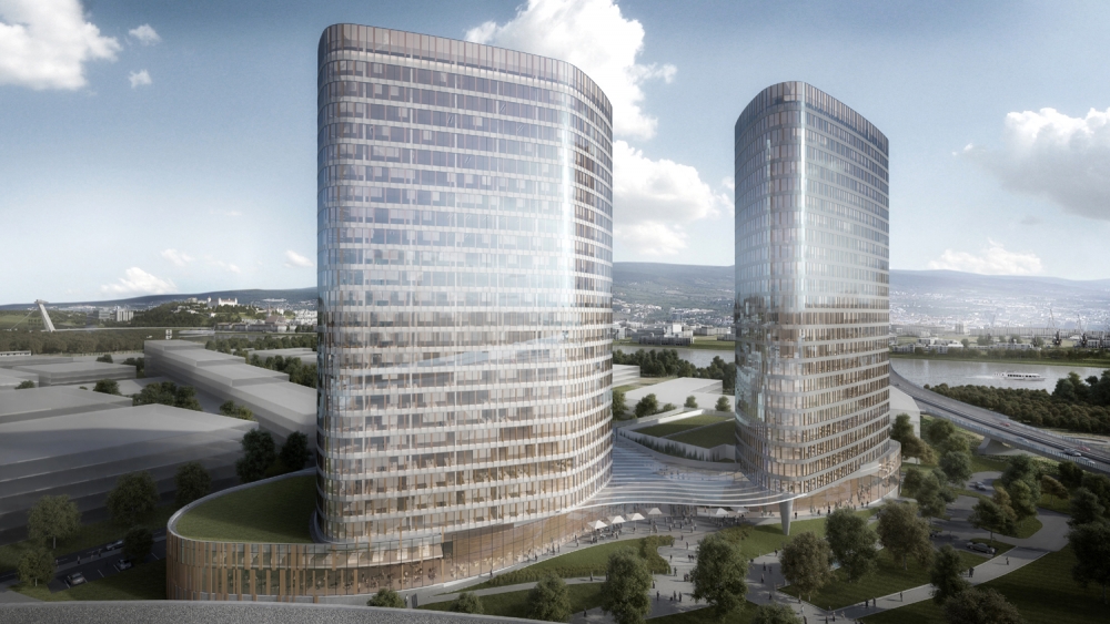 Pri moste Apollo majú vyrásť vyše stometrové sklenené veže - SITA.sk