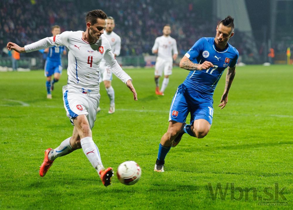 Slovenskí futbalisti porazili Čechov, hrdinom Ondrej Duda - Fotka 1 z ...