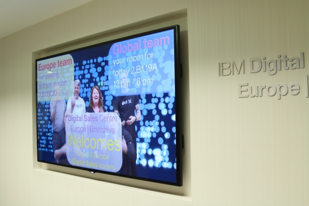 IBM otvára v Bratislave Digitálne obchodné centrum - SITA.sk