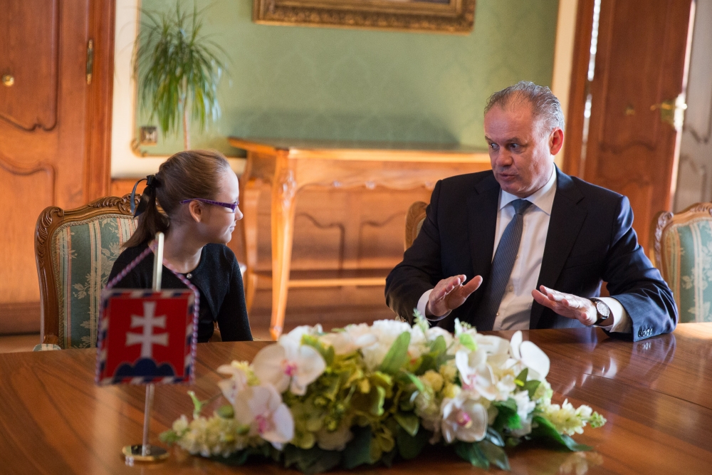 Kiska prijal Kristínku, ktorá mu napísala krásny list - Fotka 1 z 10 ...