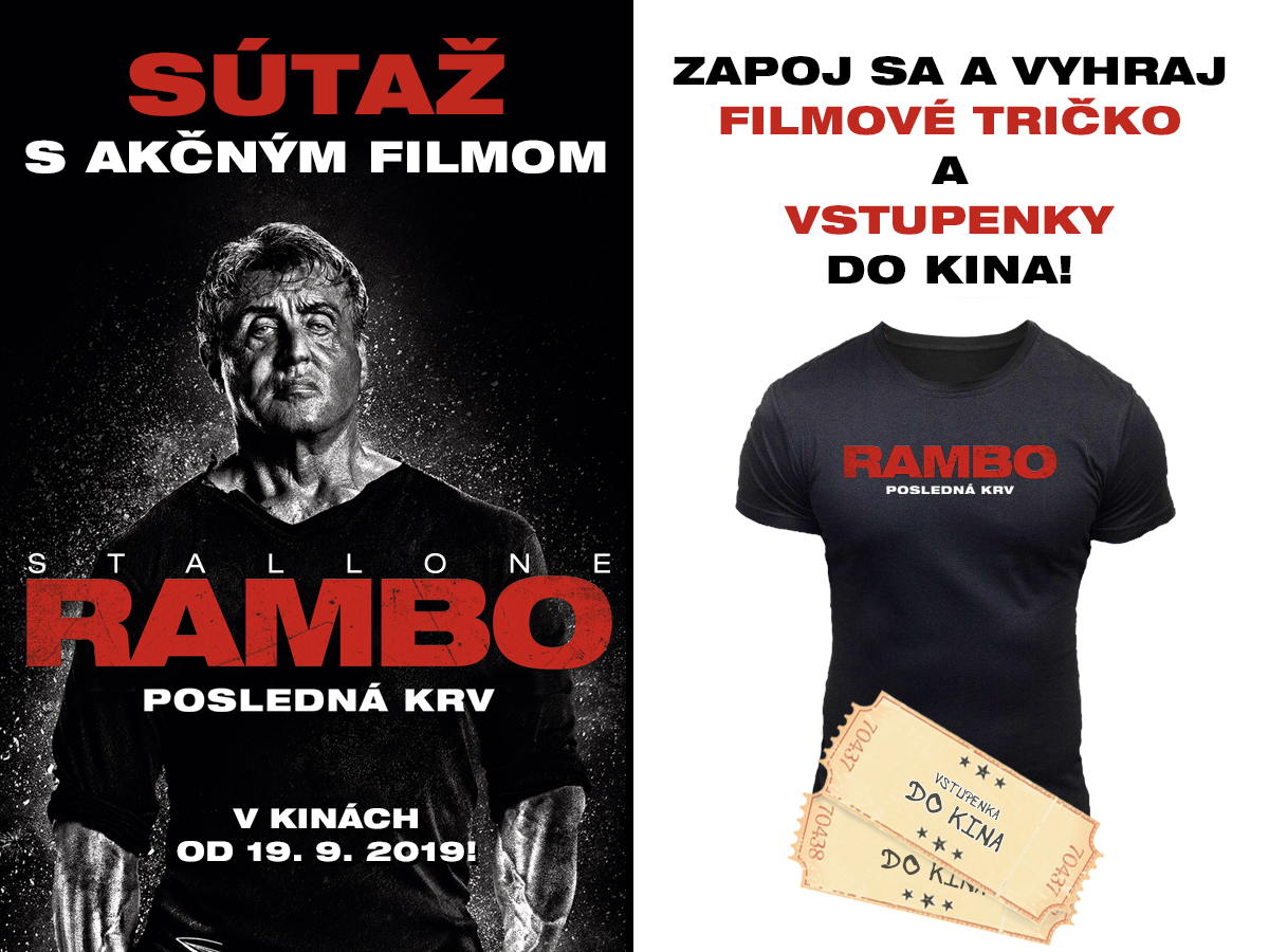 Súťaž s akčným filmom Rambo: Posledná krv - SITA.sk