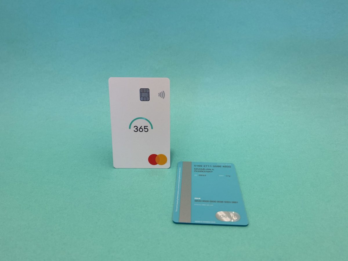 365.bank predstavuje najčistejší dizajn platobnej karty. Je ...
