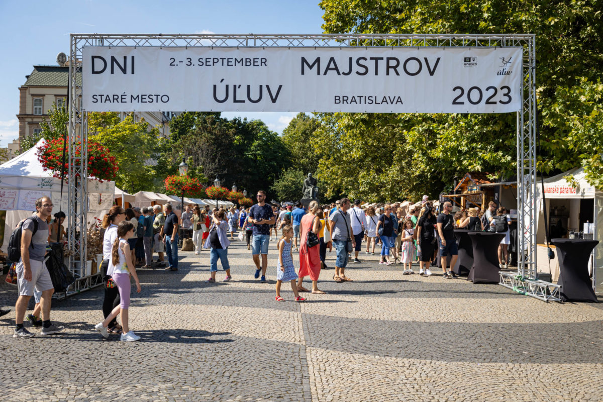 Dni majstrov ÚĽUV 2023 (fotografie) - Fotka 1 z 48 - SITA.sk