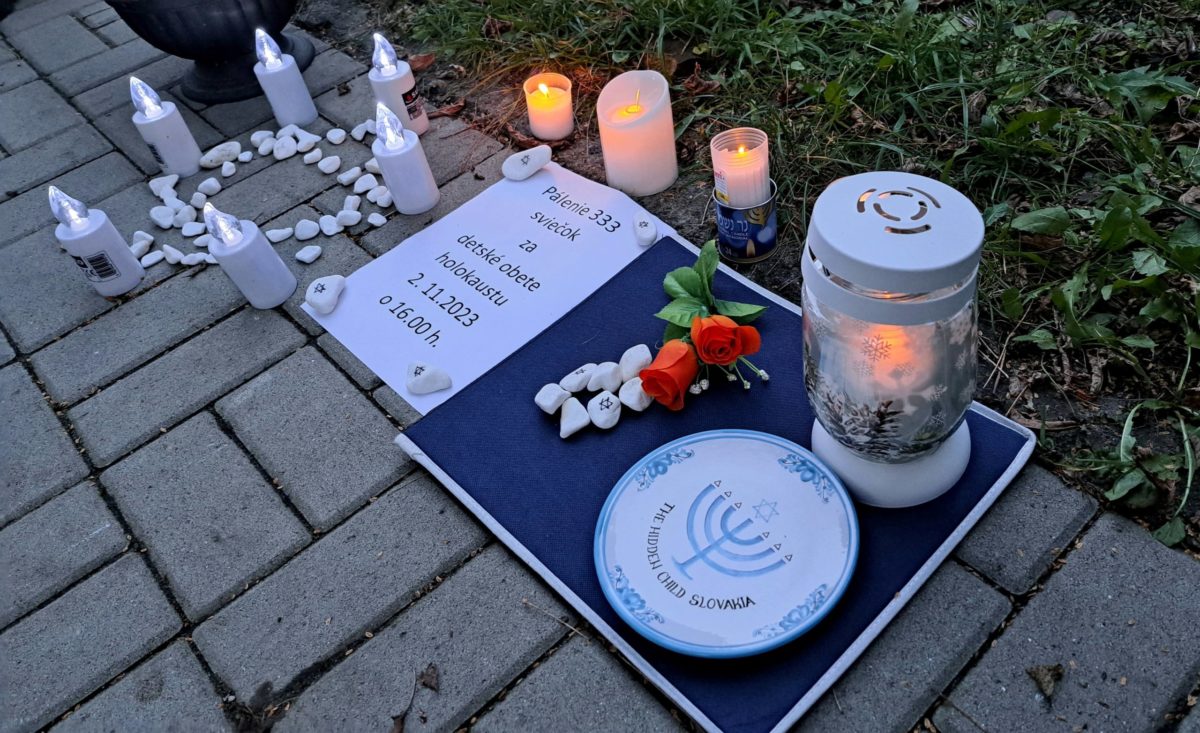 Spomienka na detské obete holokaustu v Spišskej Novej Vsi (fotografie ...