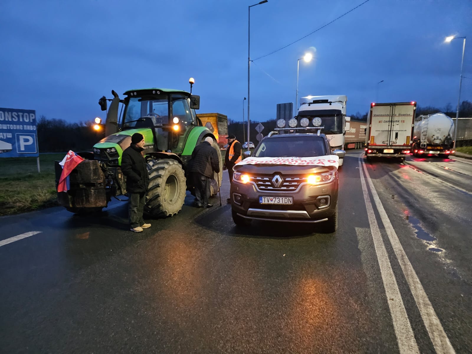 Malí autodopravcovia podporujú protesty farmárov. Zvažujú aj protestnú ...