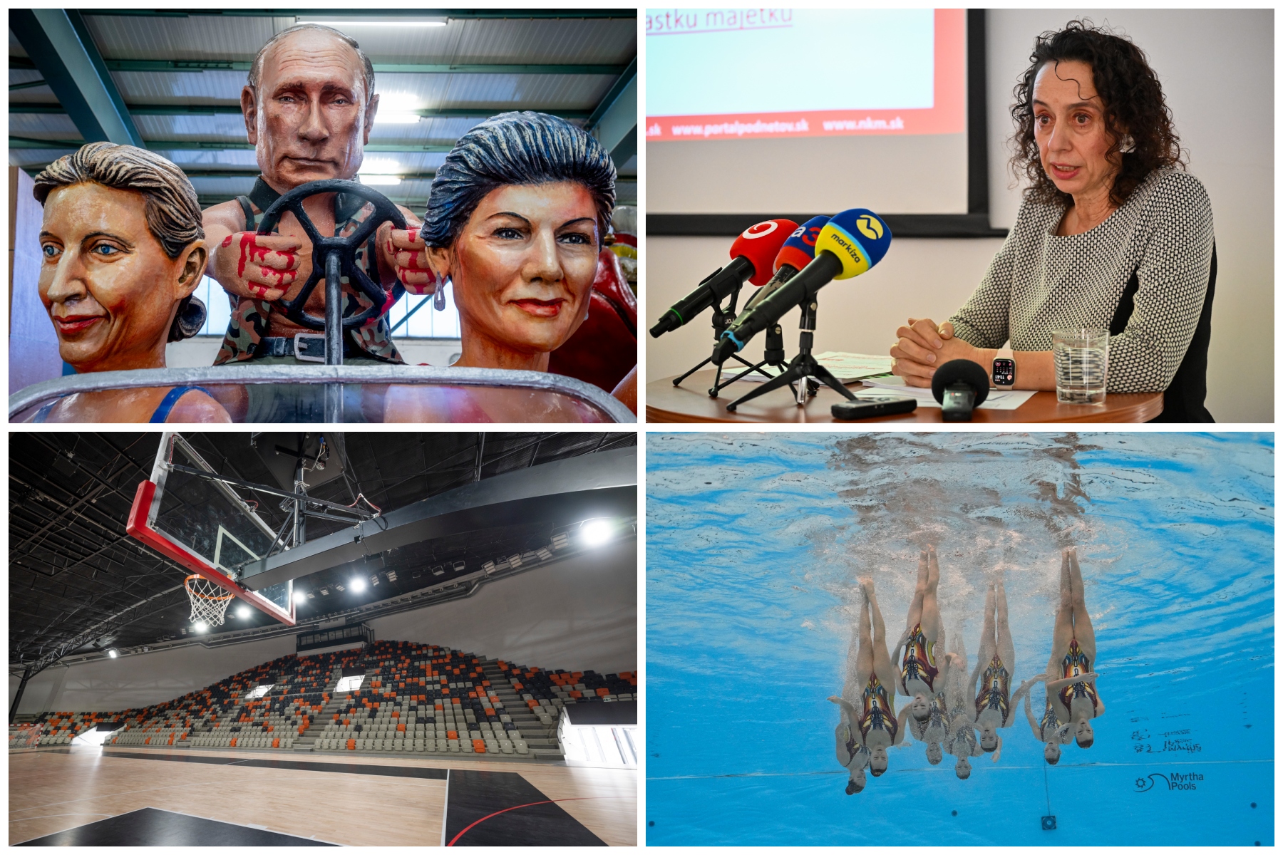 Top foto dňa (6. február 2024): Odvolanie šéfky ÚDZS, zrekonštruovaná hala Pasienky aj slovenské ...