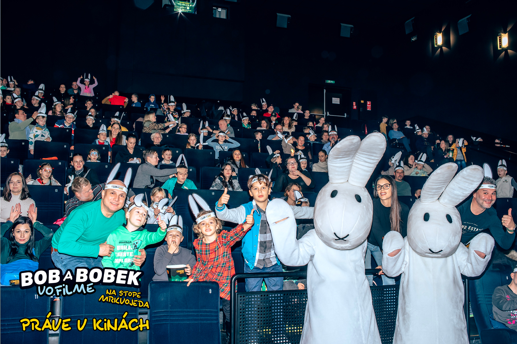Bob a Bobek vyčarili úsmevy všetkým deťom na filmovej premiére - SITA.sk