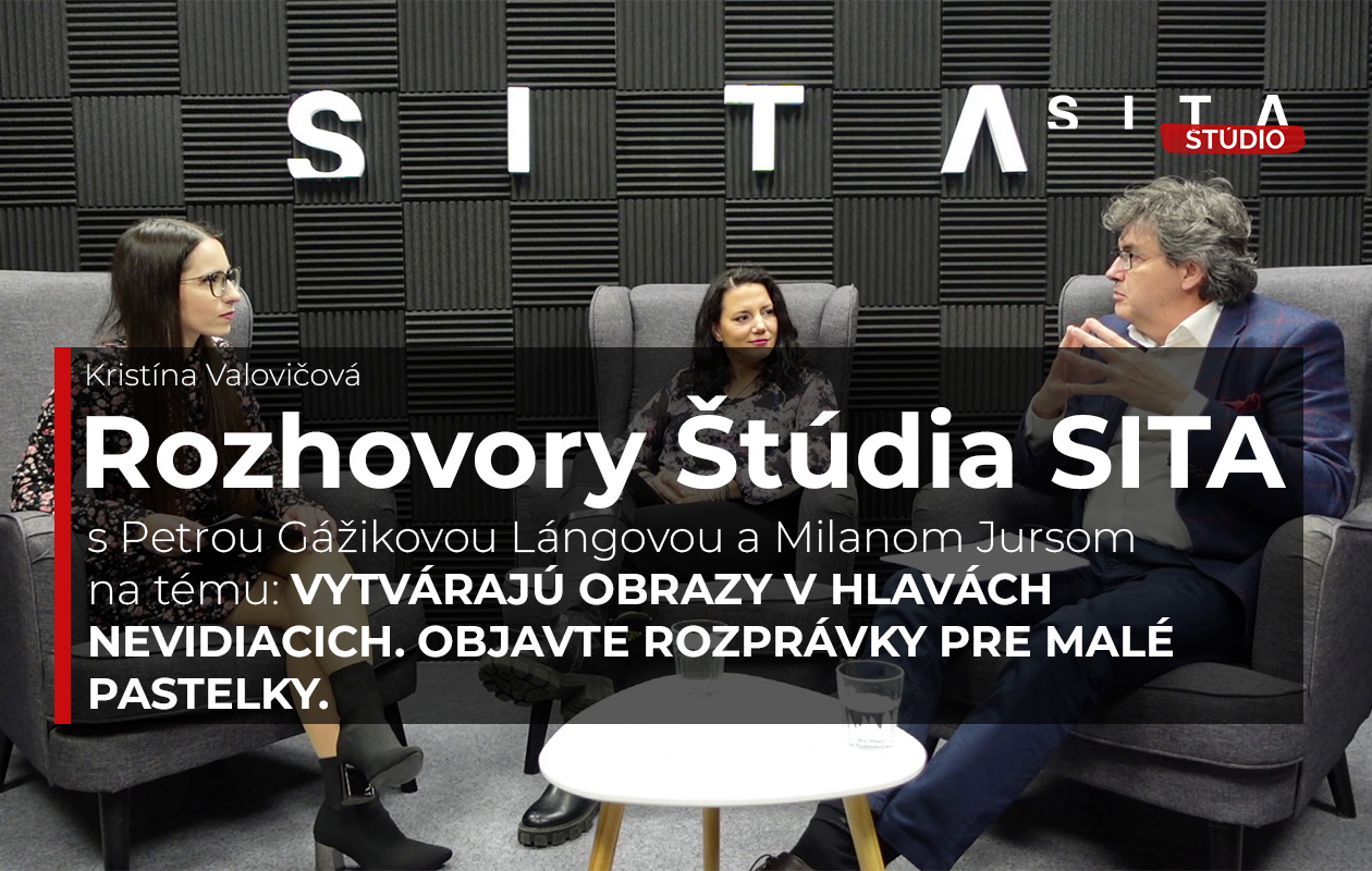 Vytvárajú obrazy v hlavách nevidiacich. Objavte Rozprávky pre malé Pastelky - ROZHOVOR - SITA.sk