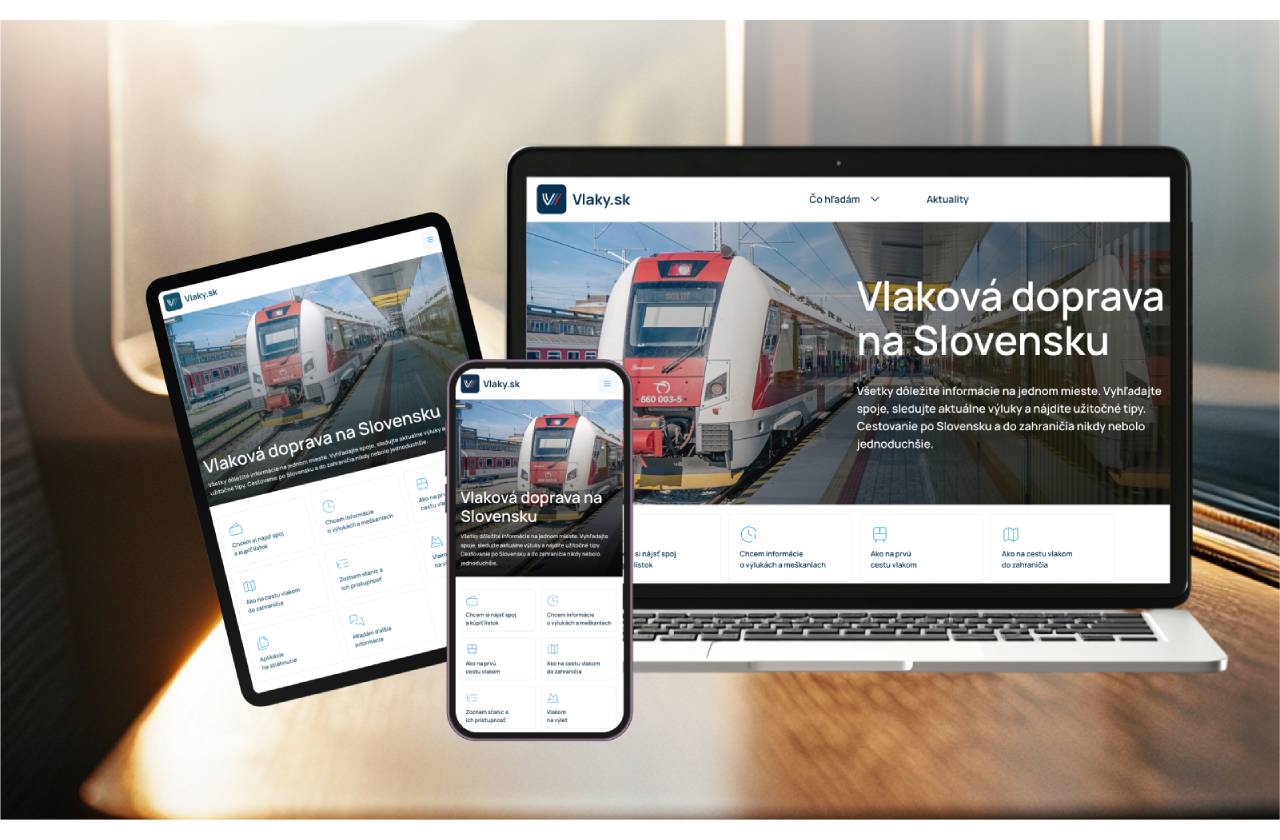 Nový webový portál vlaky.sk. Komplexný sprievodca vlakovou dopravou na ...