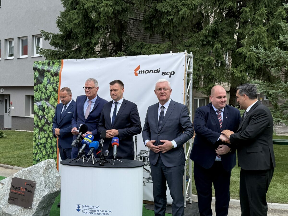 Mondi SCP spustilo výstavbu moderného energetického zdroja pre ...