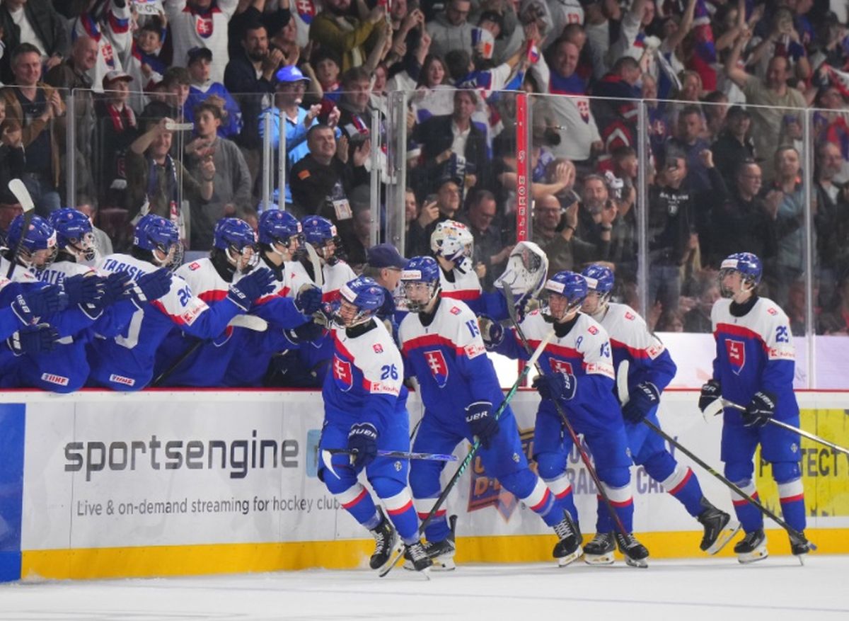 MS v hokeji do 18 rokov: Slovensko vo štvrťfinále deklasovalo Dánsko, v ...