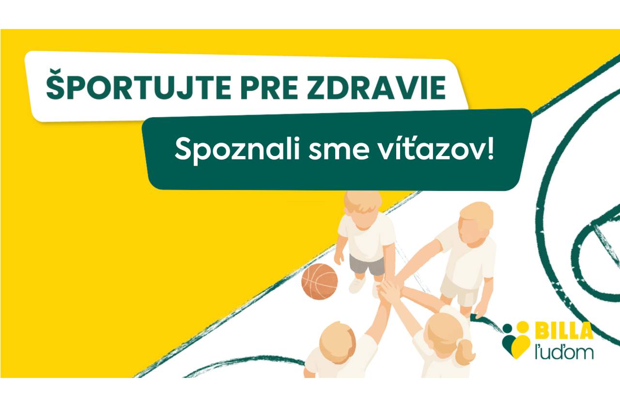 BILLA podporila športové komunity, poznáme víťazov grantu Športujte pre ...