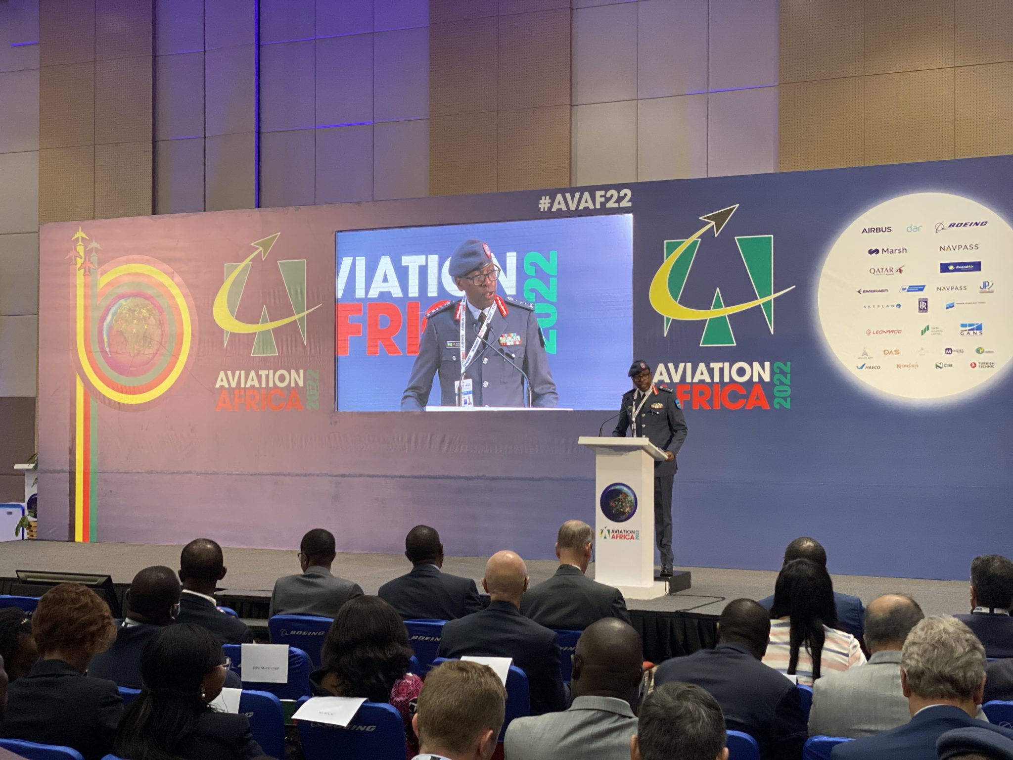 LOTN boli súčasťou výstavy Aviation Africa 2022 v Rwande - LOTN