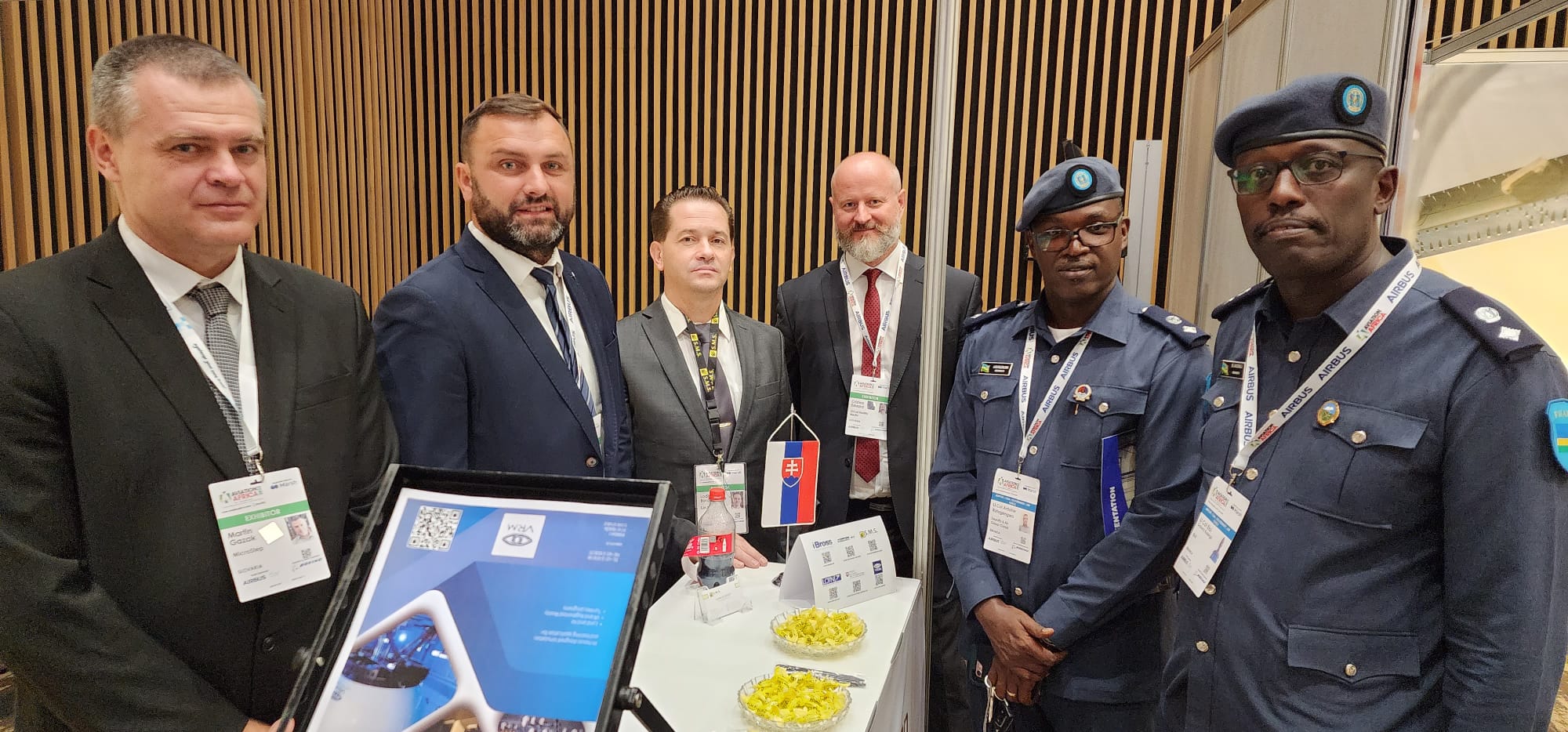 LOTN boli súčasťou výstavy Aviation Africa 2022 v Rwande - LOTN